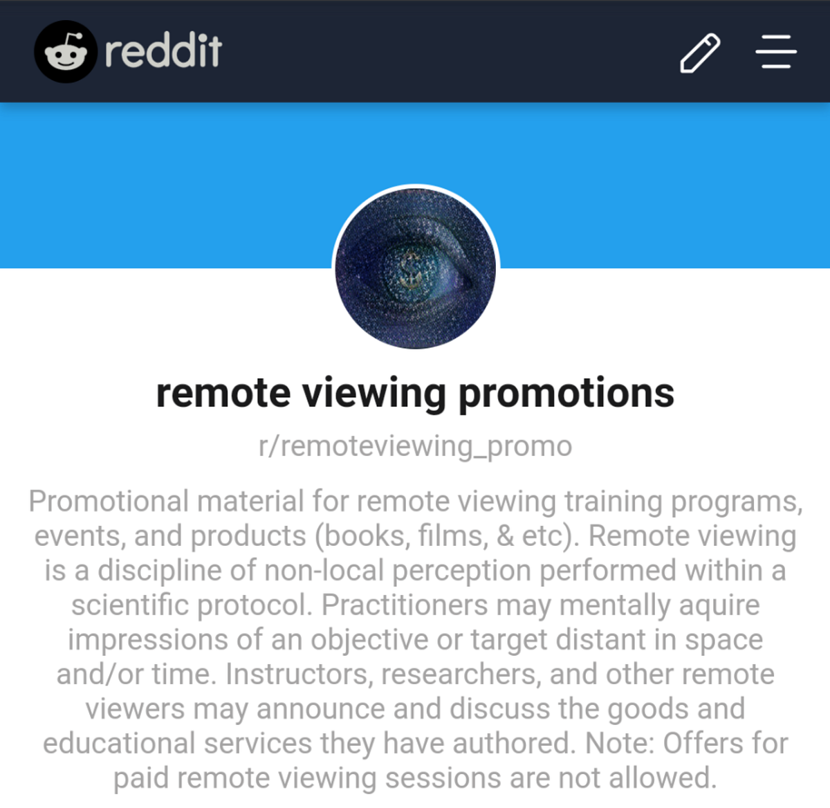 Launching r/remoteviewing_promo, an Open Marketplace for Professional Remote Viewers | by Grin ...