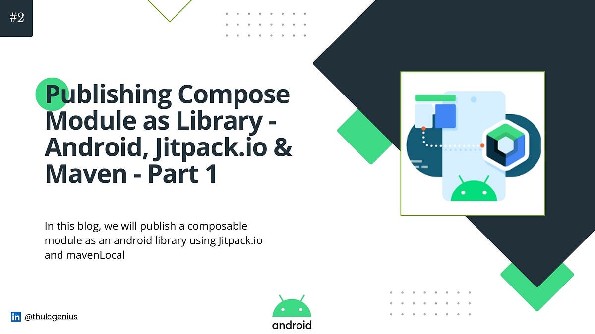 Publishing Android App as a Library Locally using maven-publish | by Thulasi Rajan P | Aug, 2024 ...