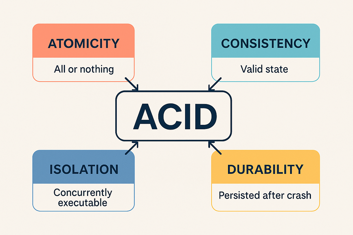 ACID Properties Explained: The Four Pillars of Reliable Databases | by ...