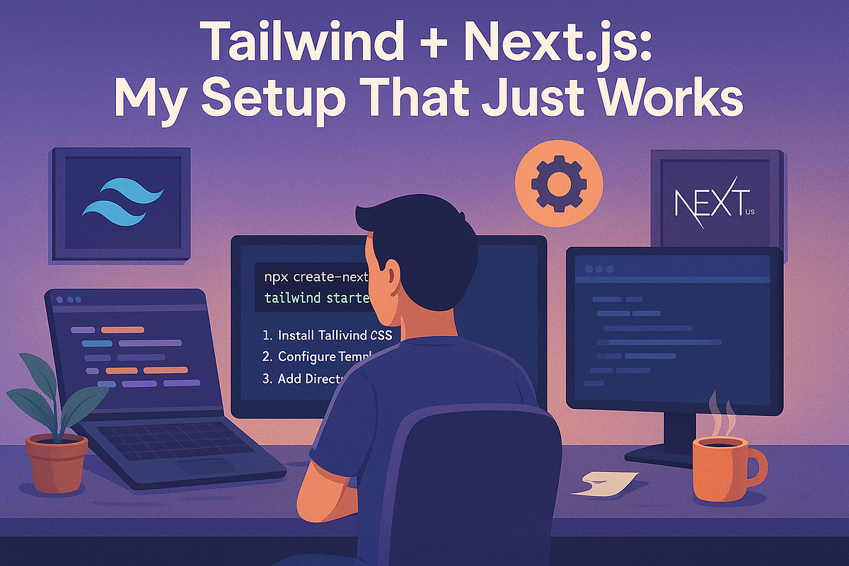 Tailwind + Next.js: My Setup That Just Works | by Sanjeevani Bhandari ...