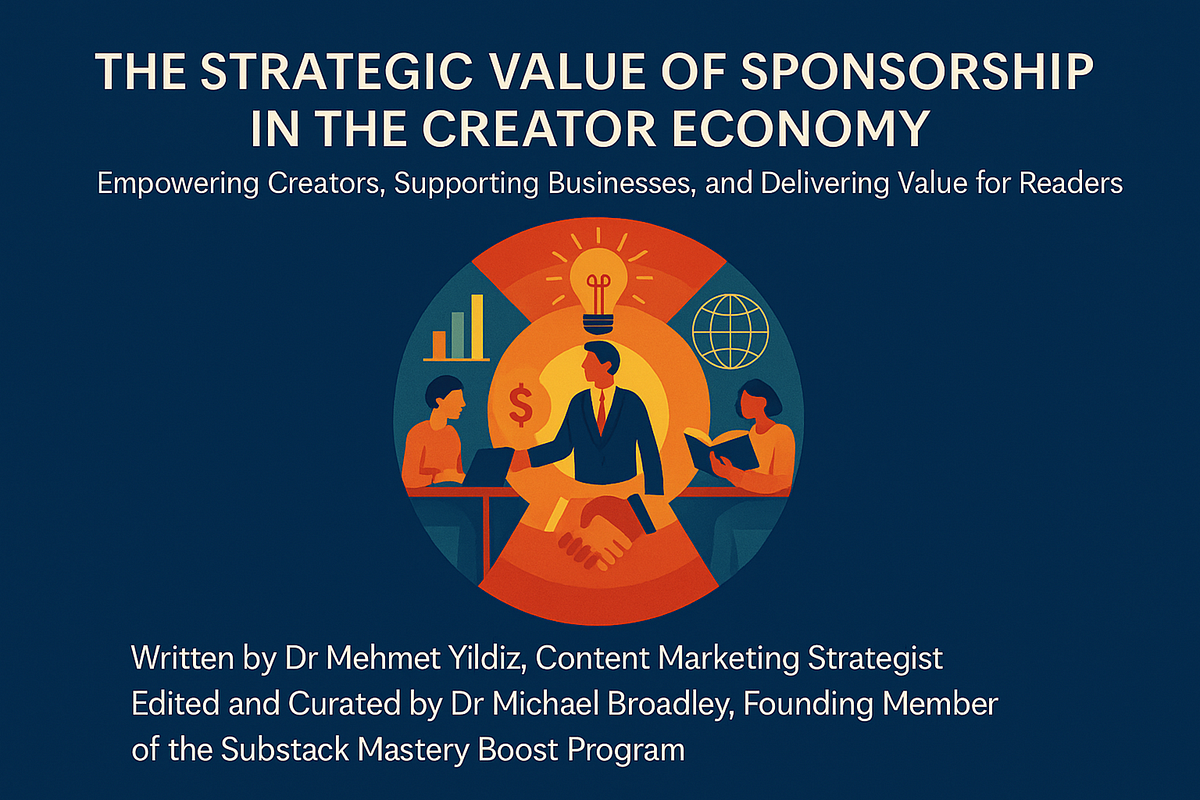 What Is the Strategic Value of Sponsorship in the Creator Economy? | by ...