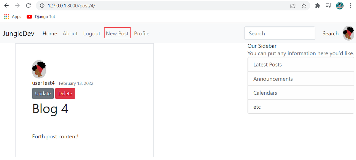 A Django Blog In VS Code — Class-Based-View & CRUD | by J3 | Jungletronics | Medium