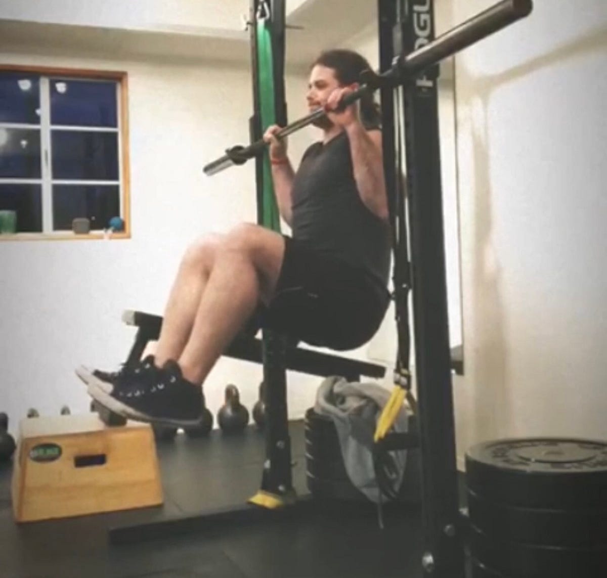 Movement of the Day (#MOTD): Eccentric Pull-Ups (you can also elect for ...