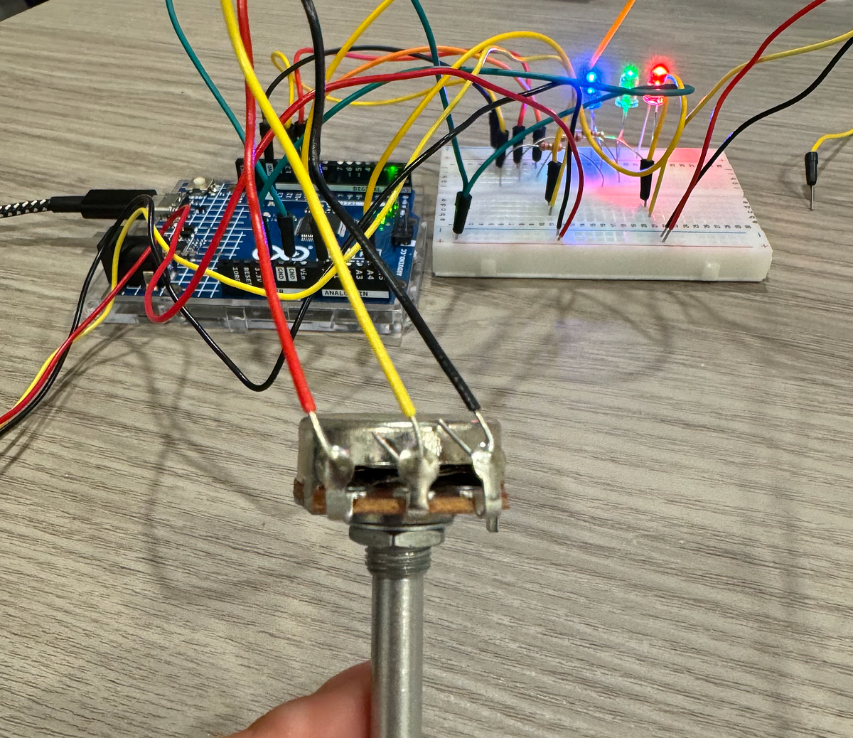 Lab 3: Sensing: Potentiometer. Karen Wei. Professor Kimiko Ryokai… | by ...