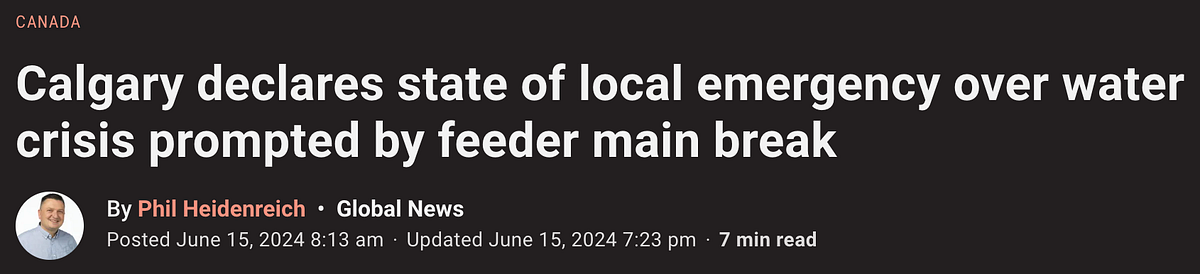 Tackling Calgary’s Water Crisis. Let’s recount back to the beginning of ...