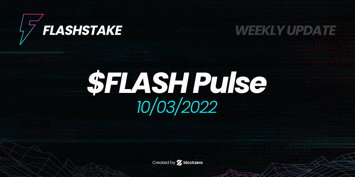 Flash Pulse — October 3, 2022. Hello and happy Monday Flashstake… | by ...