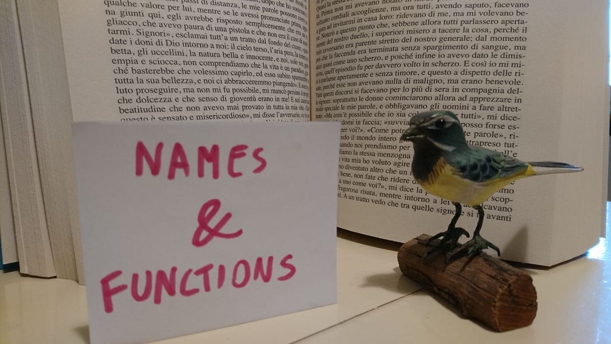Clean code tips — names and functions | by Davide Bellone | Code4IT | Medium