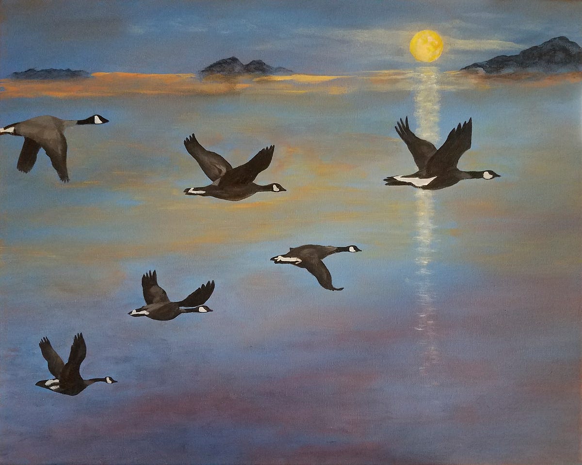 Sunday Morning and Travelers. Art by Carly Creley Poem by Scott… | by ...