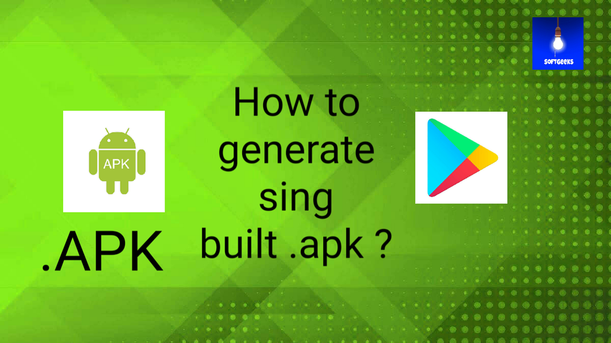 How to Generate Signed APK On the Android Studio? | by Sujit Mo | Medium