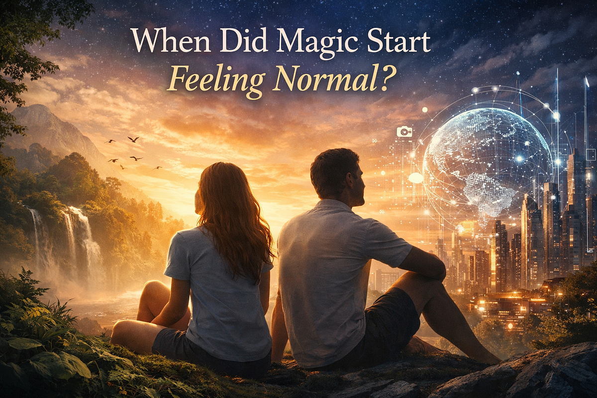When Did Magic Start Feeling Normal? | by THE OBSERVATORY 111 | Mar ...