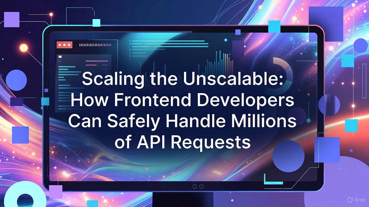 Scaling the Unscalable: How Frontend Developers Can Safely Handle Millions of API Requests | by ...