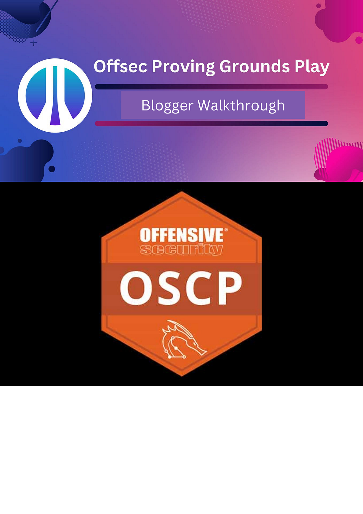 Blogger walkthrough Proving Ground | OSCP prep | by Hamza Malick | Medium