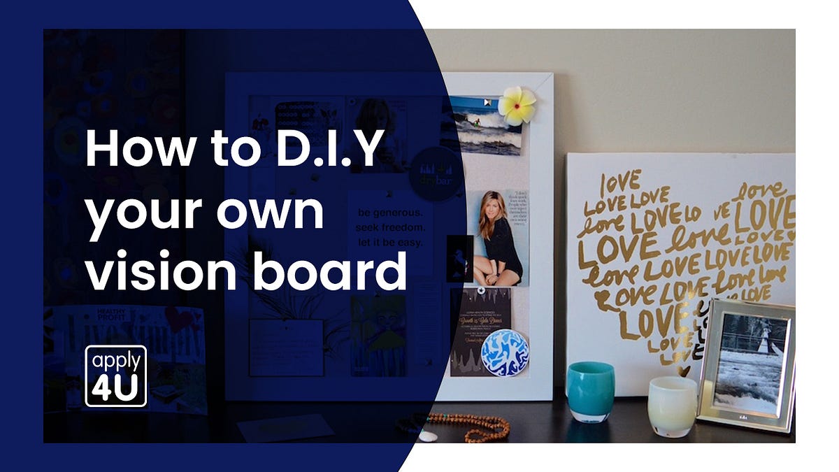 How to DIY your own vision board. With it being the New Year, you… | by ...