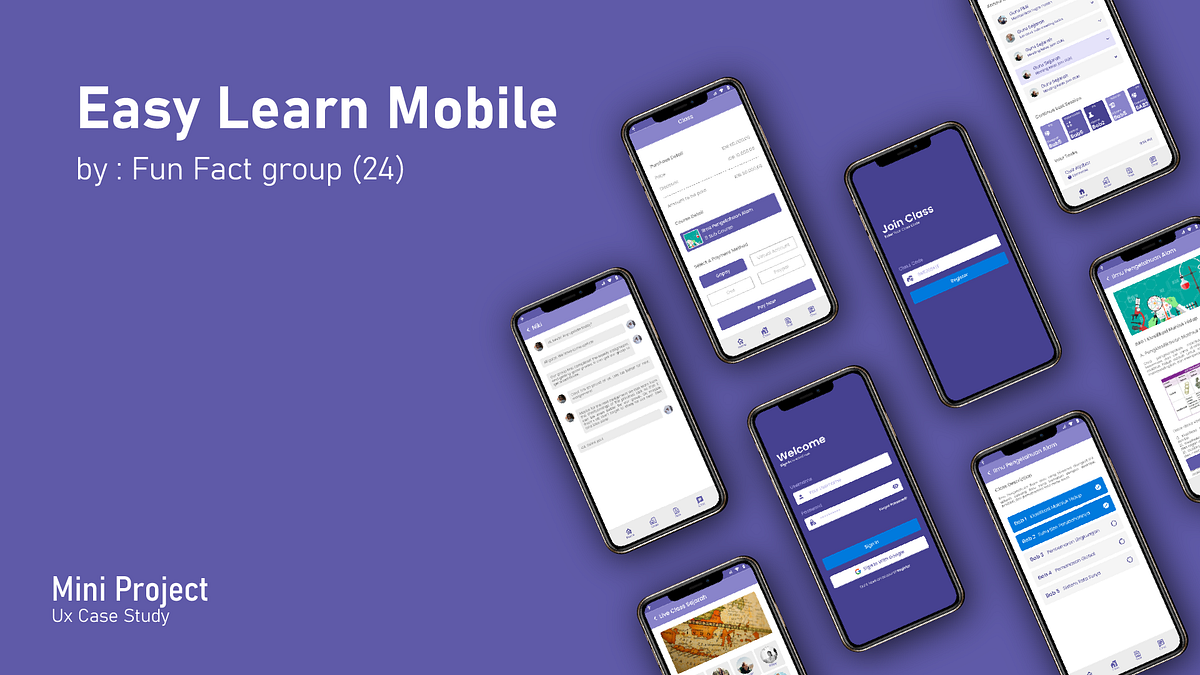 UX CASE STUDY : Easy Learn Application | by Ardirudini | Medium