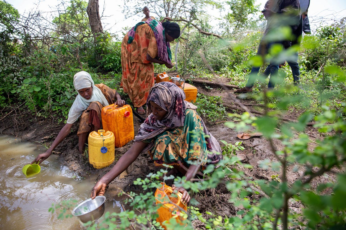 Why do we harden our hearts?. They didn’t used to have clean water in ...