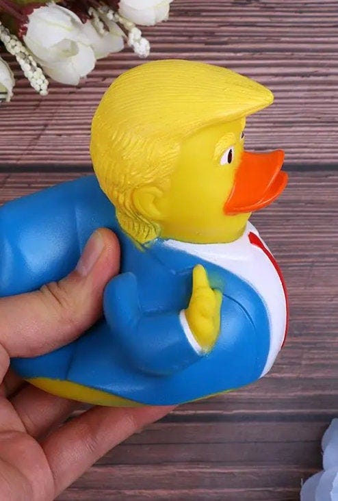 Donald Trump “The President” Rubber Duck Collectable Bath Toy — Custom ...