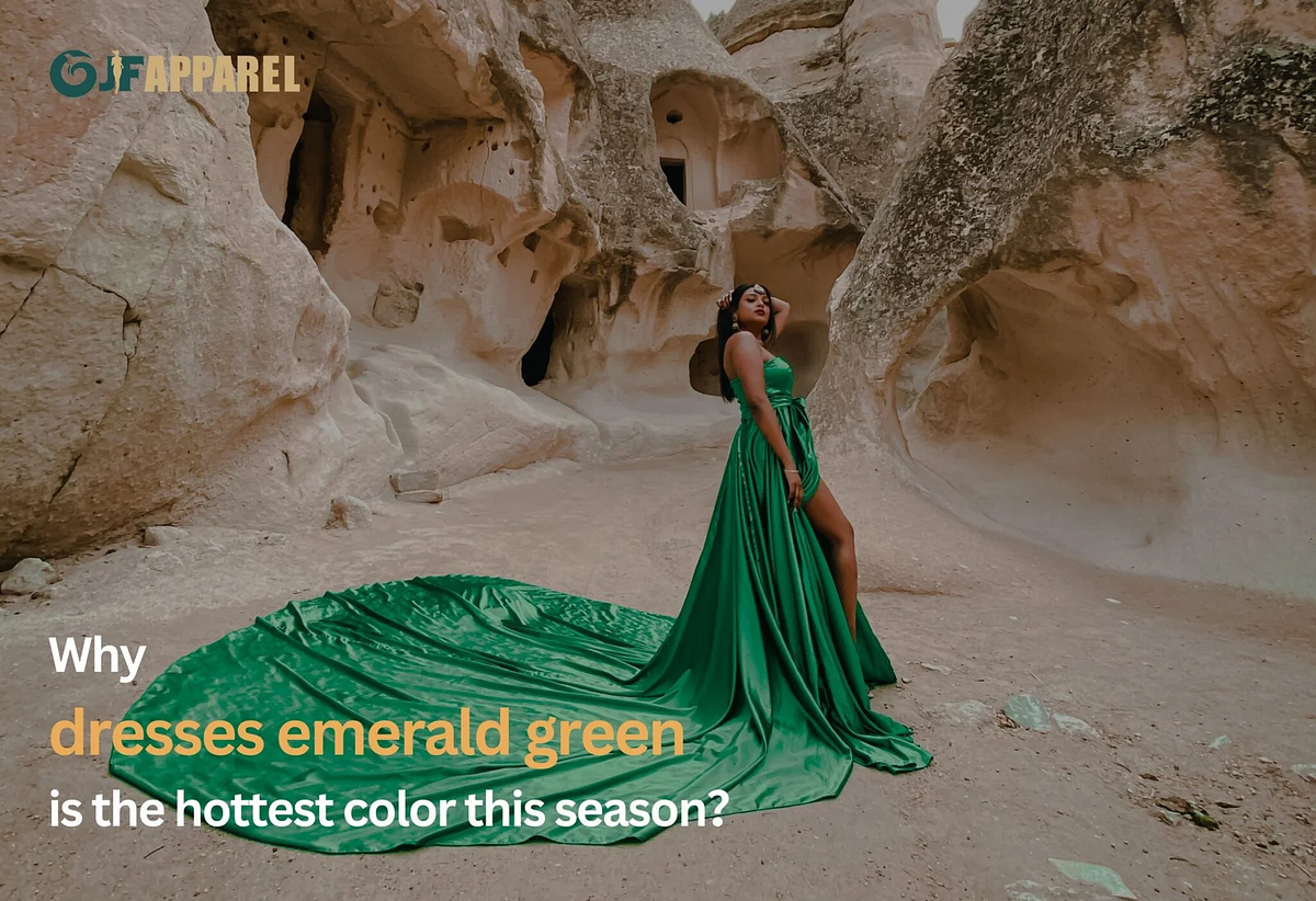 Why dresses emerald green is the hottest color this season？ | by JF ...