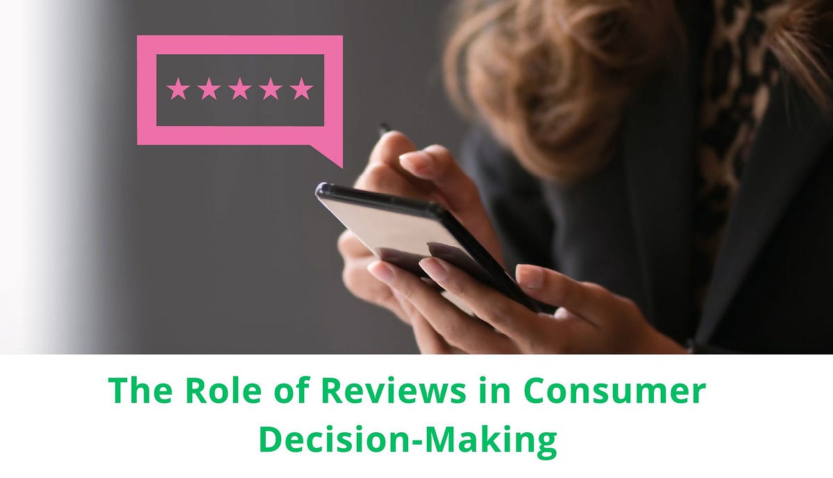 The Role of Reviews in Consumer Decision-Making | Medium