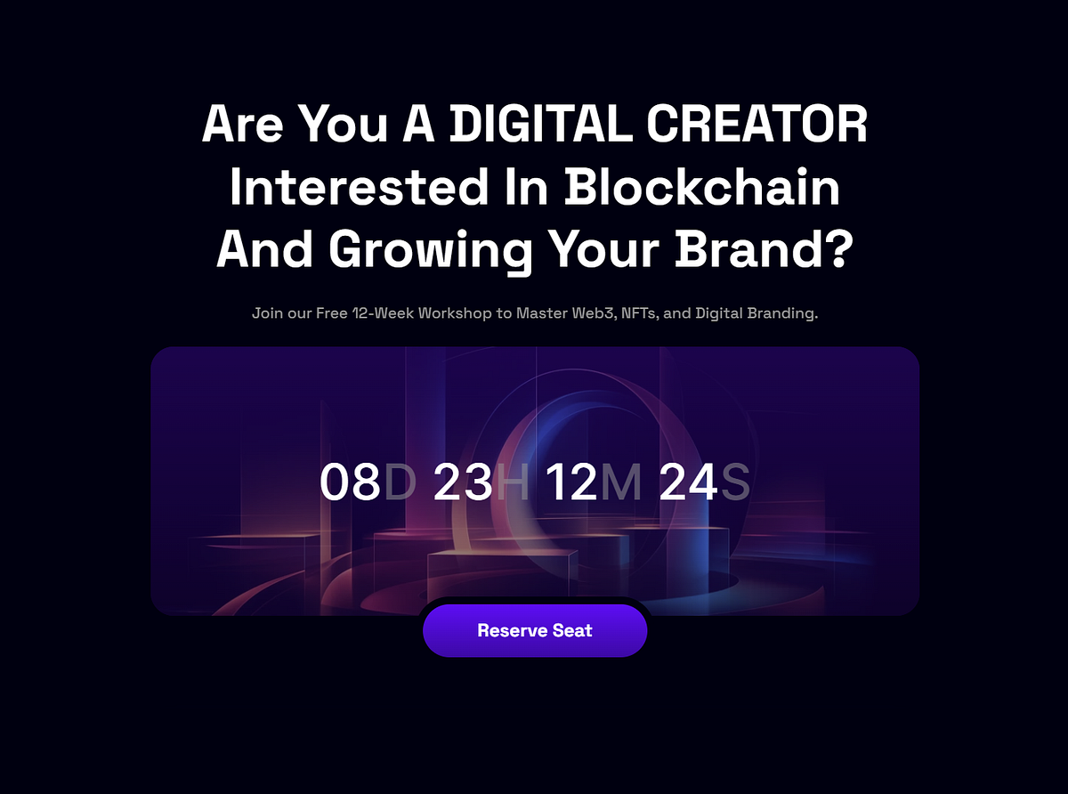 Master Web3, Blockchain, and Creator Branding with Uncut’s Free 12-Week Digital Creator Workshop ...