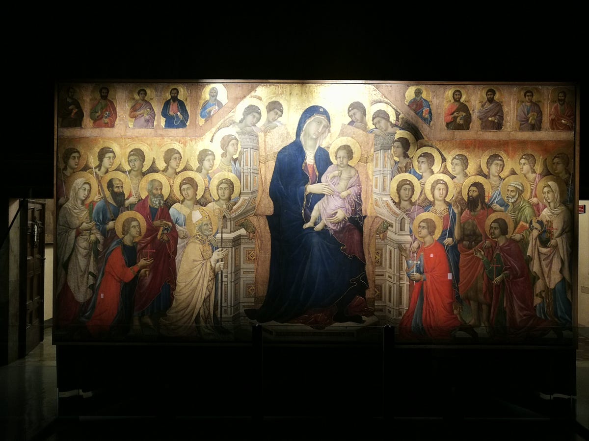 Facing Duccio. The deep impression of seeing live one… | by Alejandro ...