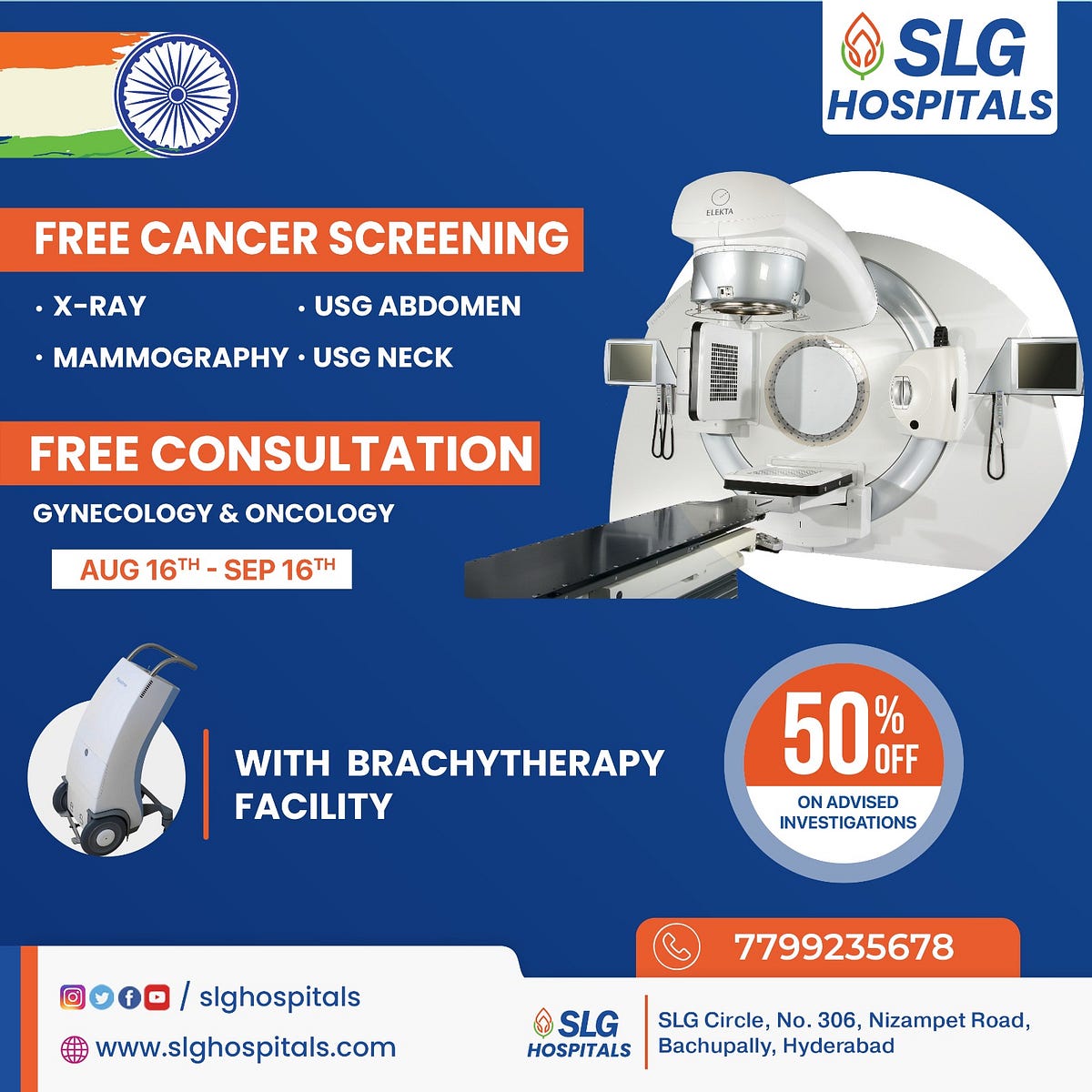 Best Cancer Care Center in Hyderbad | SLG Hospitals | by SLG Arun Kumar ...