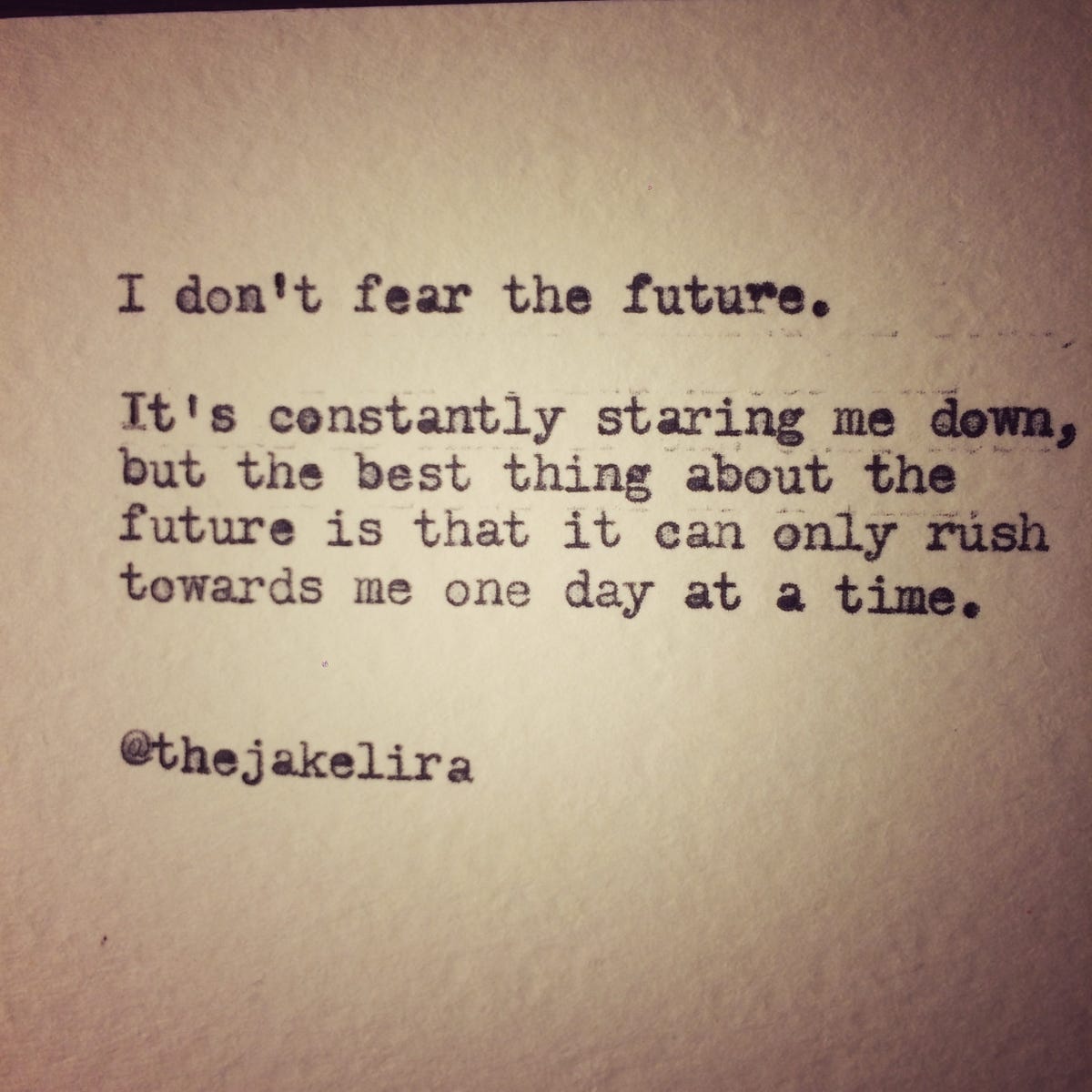 Future Thinking. I don’t fear the future. | by Jake | Medium