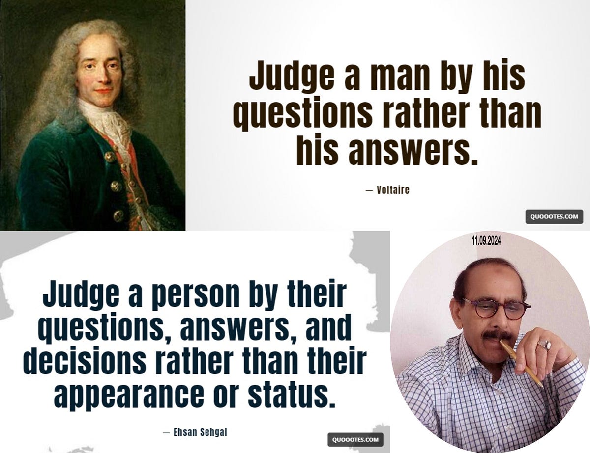 Judge a Person by their Questions, Answers, and Decisions | by Media ...