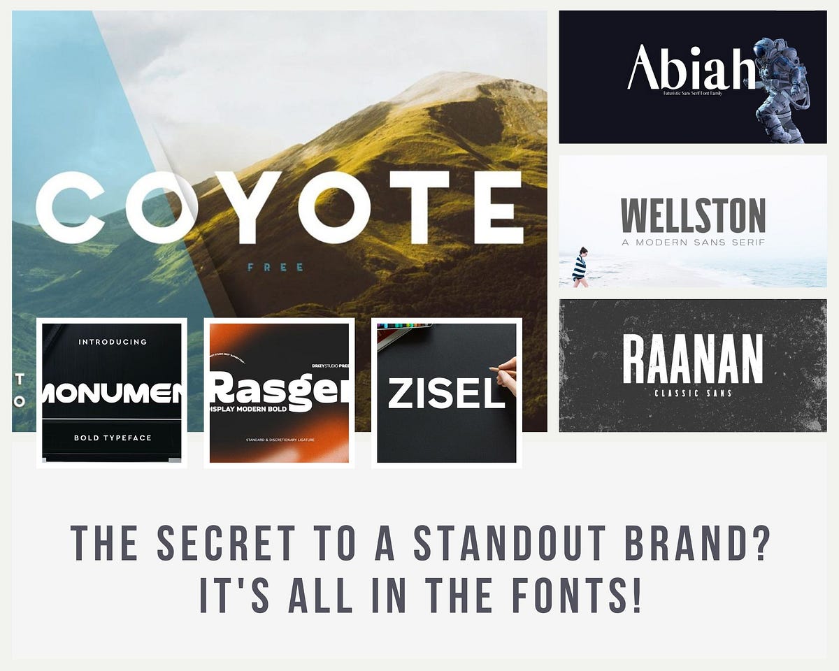 The Secret to a Standout Brand? It’s All in the Fonts! | Bootcamp