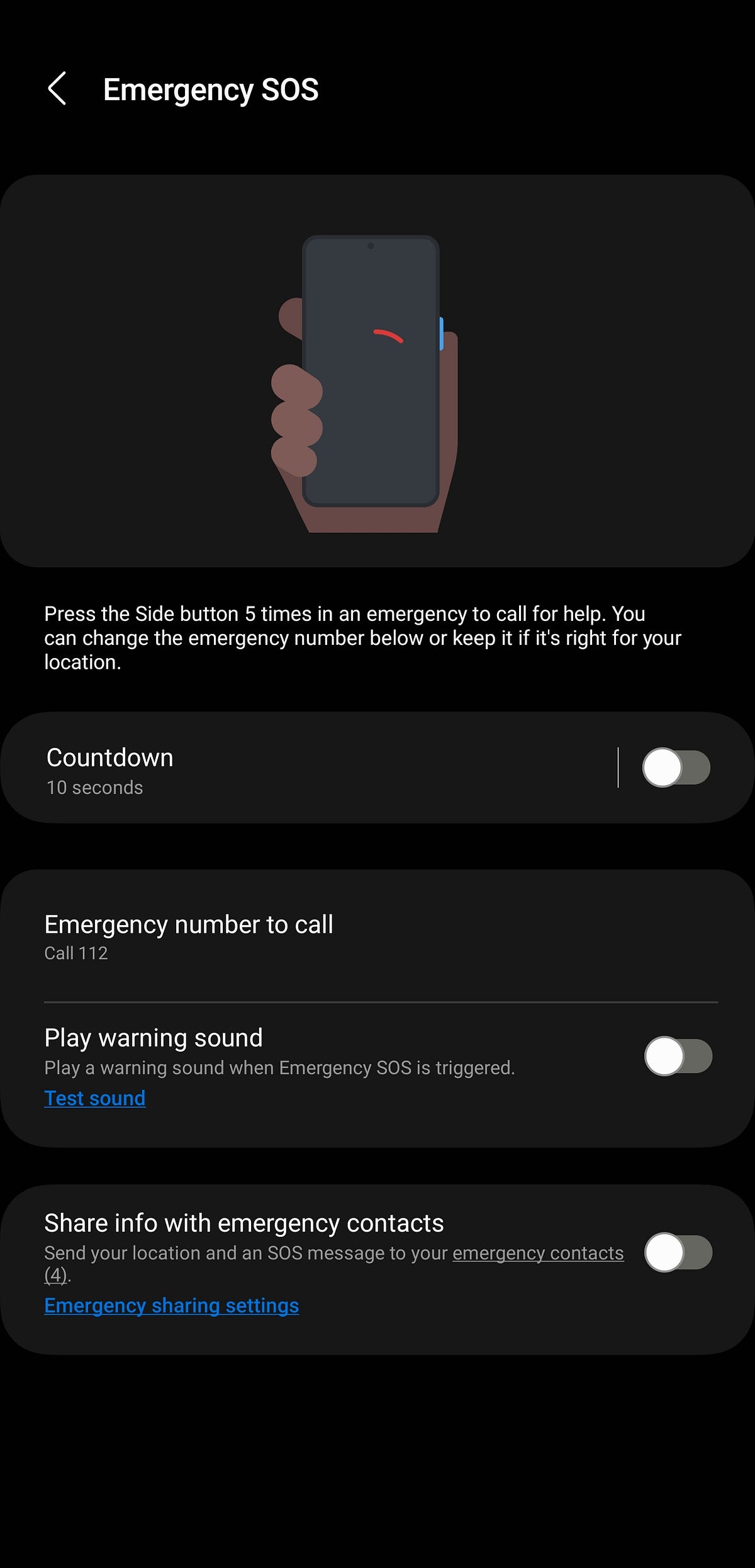 Disabling Emergency SOS on Samsung OneUI after June 2023 update | by ...