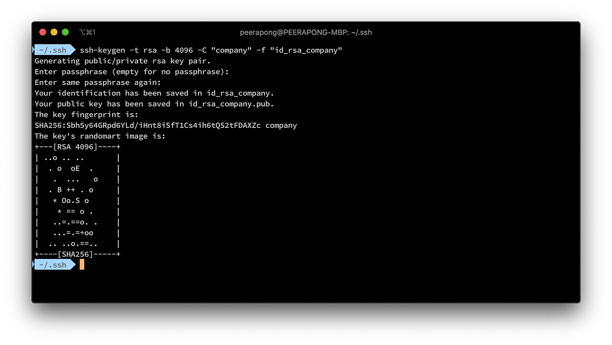 [macOS] สร้าง SSH Key สำหรับใช้งานใน Github/Bitbucket หลาย Account | by Peerapong Samarnpong ...