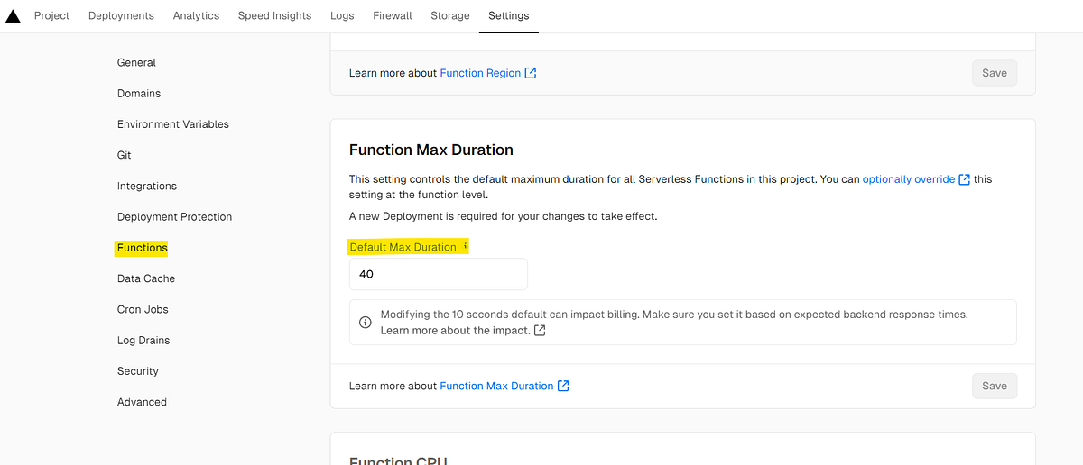 Resolving 504 Gateway Timeout For Python Flask App In Vercel Deployments A Step By Step Guide