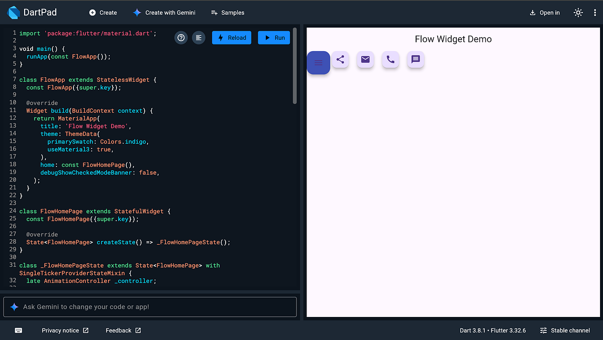 🎯 Create Animated Floating Action Buttons in Flutter Using the Flow Widget | by Random Articles ...
