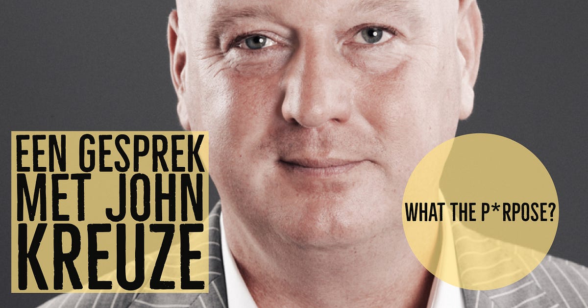 Een gesprek met John Kreuze. Bestuurder Triora, CEO Parnassia… | by ...