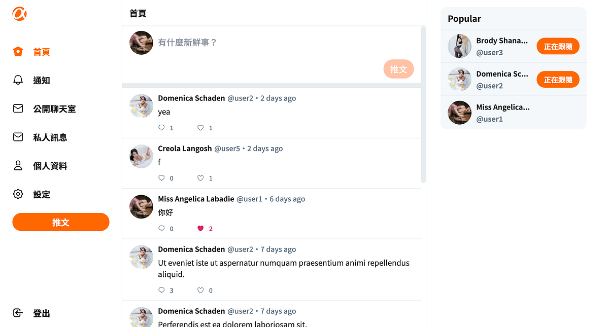 Simple Twitter 專案反思. 成果… | by Raven | Medium
