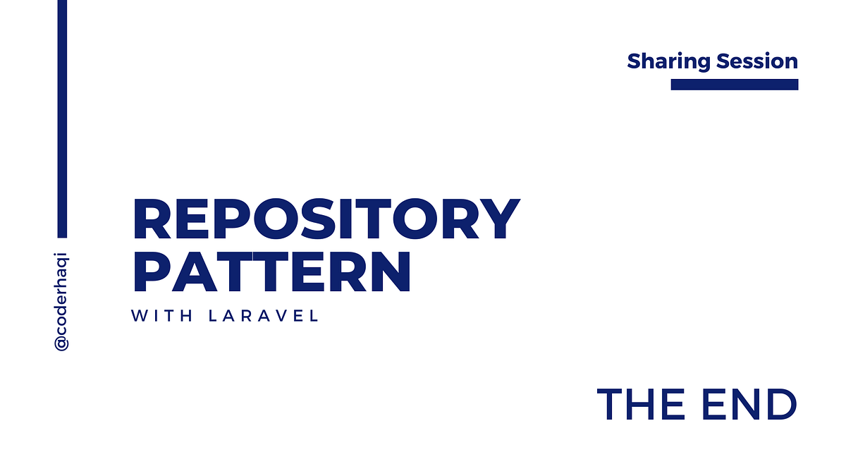 Repository Pattern Pada Laravel. Bagaimana cara implementasikan… | by B ...
