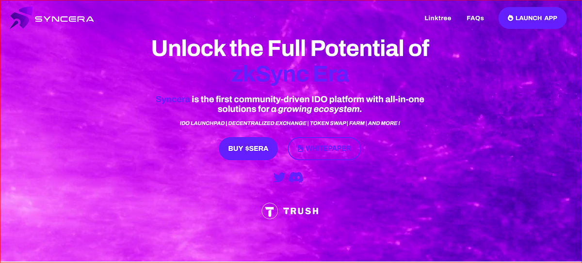 Syncera — Is Launchpad in ZkSync Risky? -My personal Opinion. | by Crypto Assured Gold Standard ...
