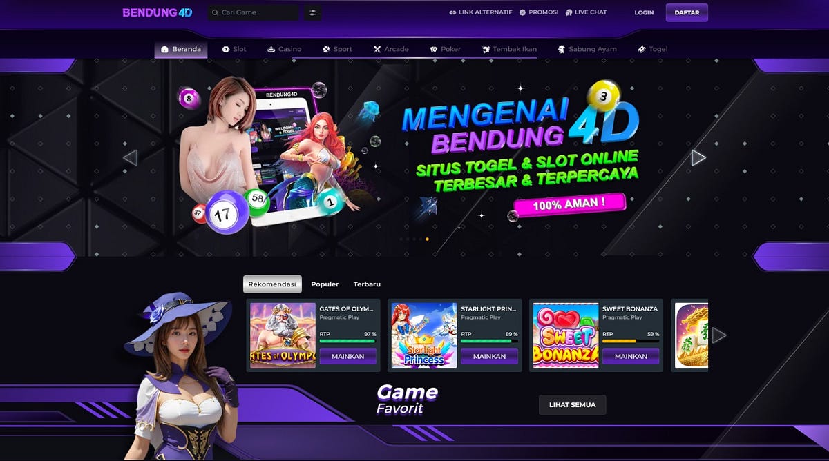 BENDUNG4D | Situs Tergacor Dengan Server Terbaik No 1 Di Indonesia | by Alexa Kim | Dec, 2023 ...