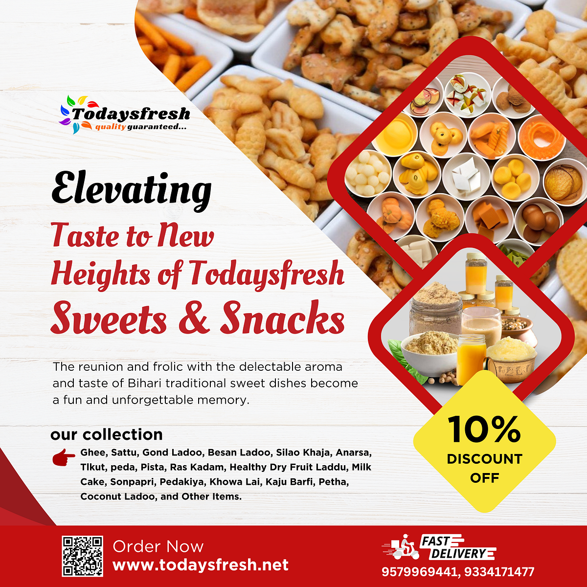 Taste new heights of TodaysFresh’s sweets and snacks - Todays fresh ...