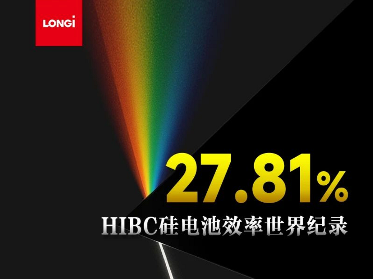 LONGi Sets New Record for HIBC Solar Cell Efficiency at 27.81% | by Yury Erofeev | Medium