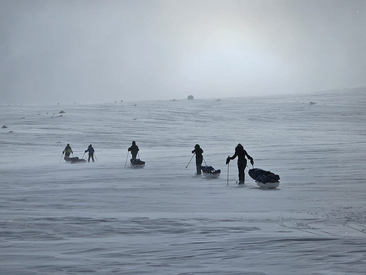 Polar Expedition Training [3/4]: Mini-Expedition Across the ...