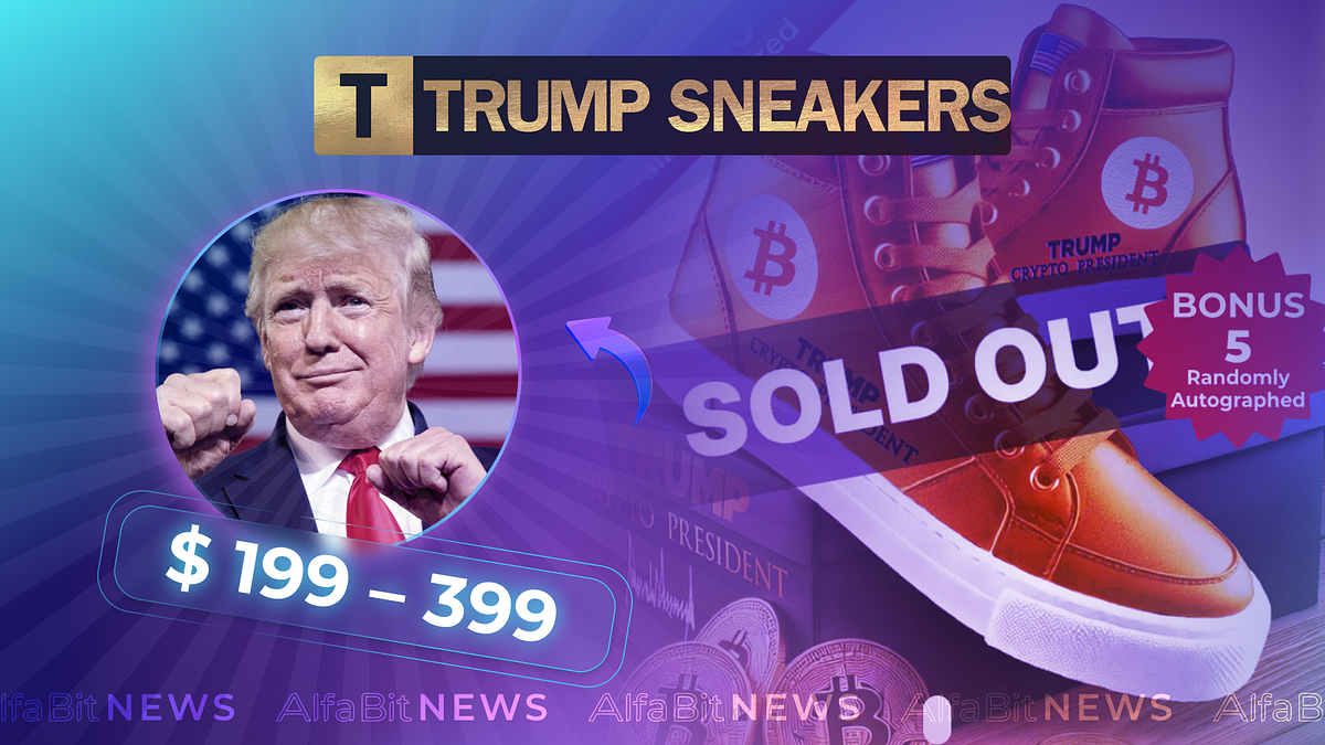 Donald Trump has introduced a limited edition sneaker collection with a ...