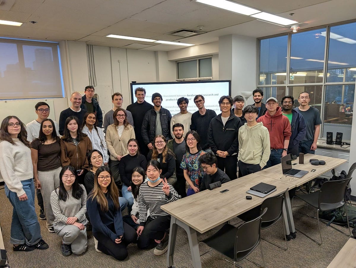 Tea with Nick Frosst @ UofT: A Glimpse into AI, Startups and Balance ...