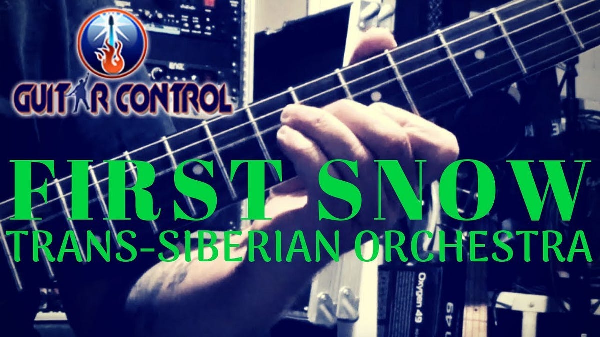 How To Play “First Snow” By Trans-Siberian Orchestra — Easy Song Guitar ...