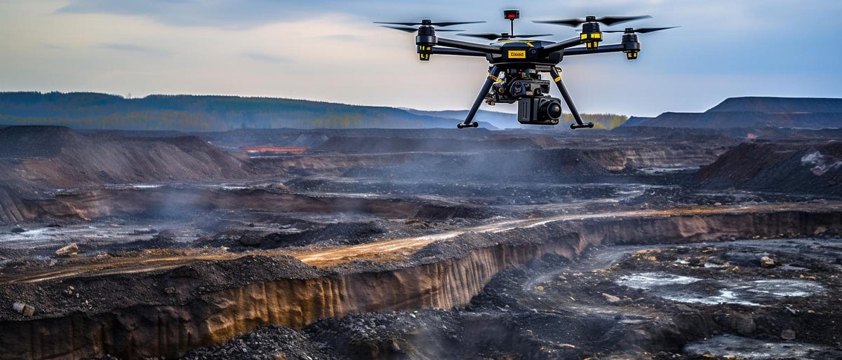 Revolutionizing the Mining Industry with Drone Services | by ...