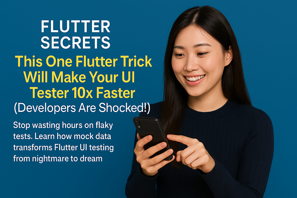 This One Flutter Trick Will Make Your UI Tests 10x Faster (Developers ...