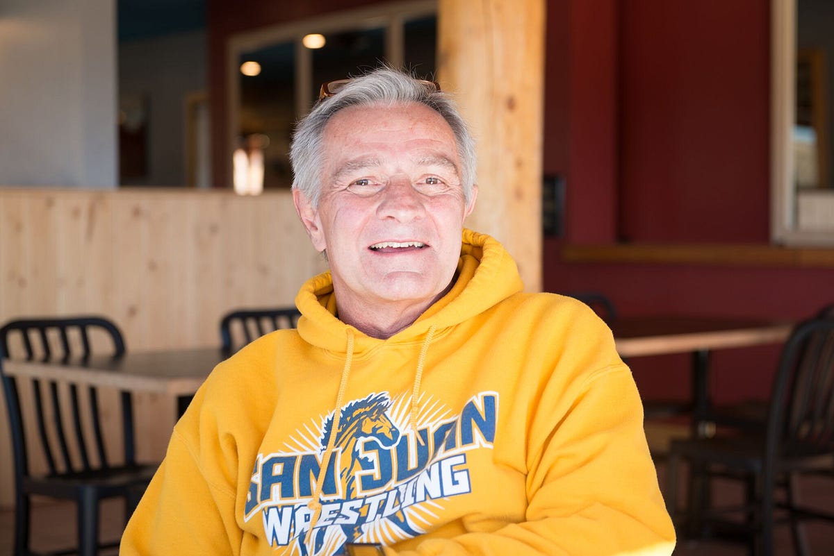 Steve Simpson, Twin Rocks Trading Post and Cafe co-owner, Bluff Utah ...
