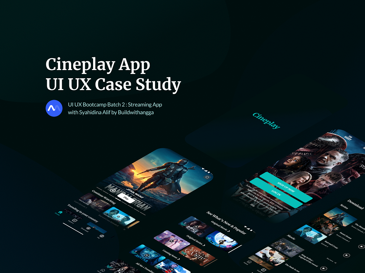 UI/UX Case Study: “Cineplay” Streaming Apps | by Hatmi pratiwi | Medium