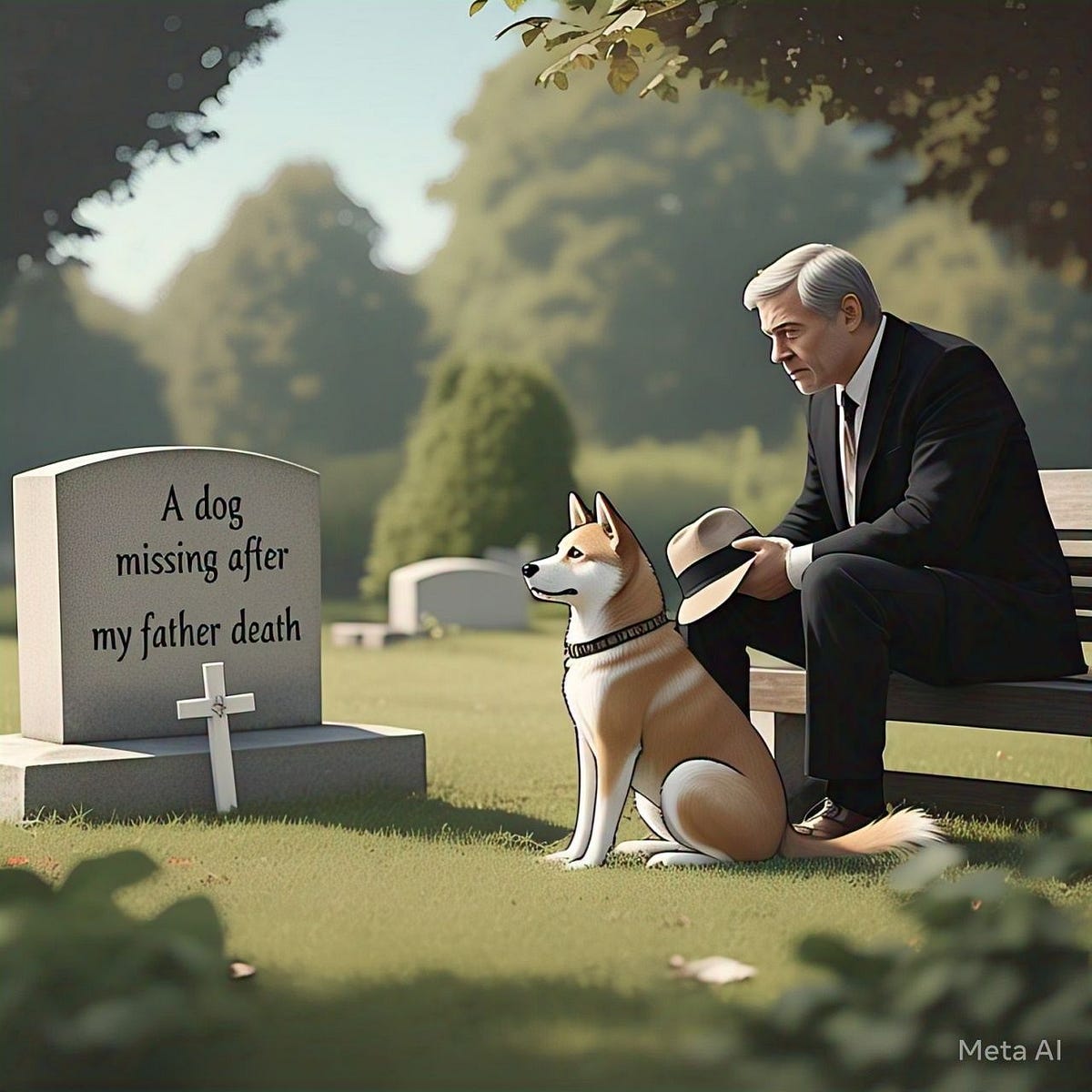 A Dog Missing After My Father’s Death | by Karolis Jones | Feb, 2025 | Medium