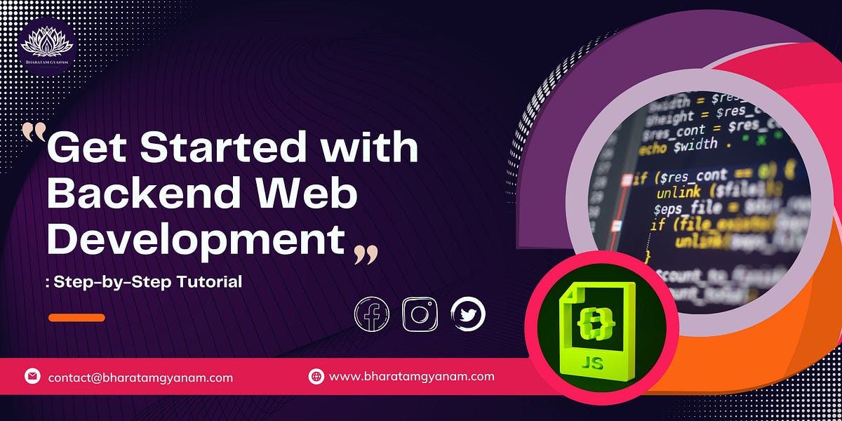 Get Started With Backend Web Development Step By Step Tutorial 7818