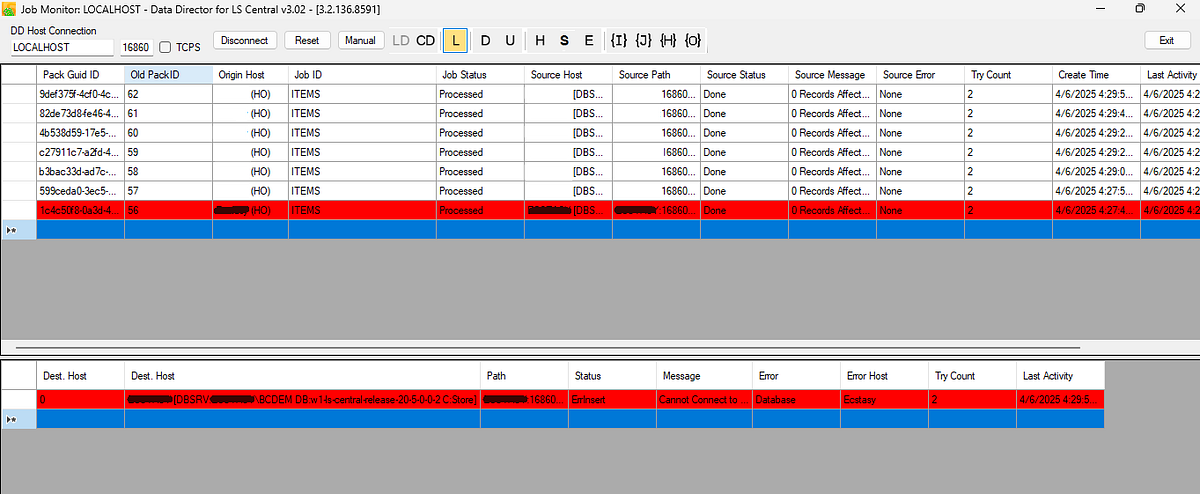 How to troubleshoot LS Central data replication jobs stuck in Job ...